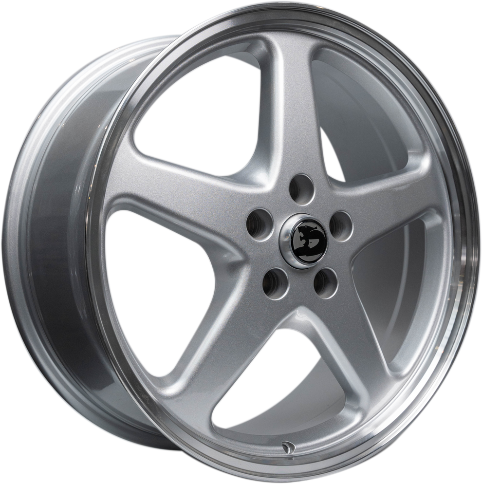 WALKY 20x8.5 - GLOSS SILVER MACHINED LIP – Walky Wheels